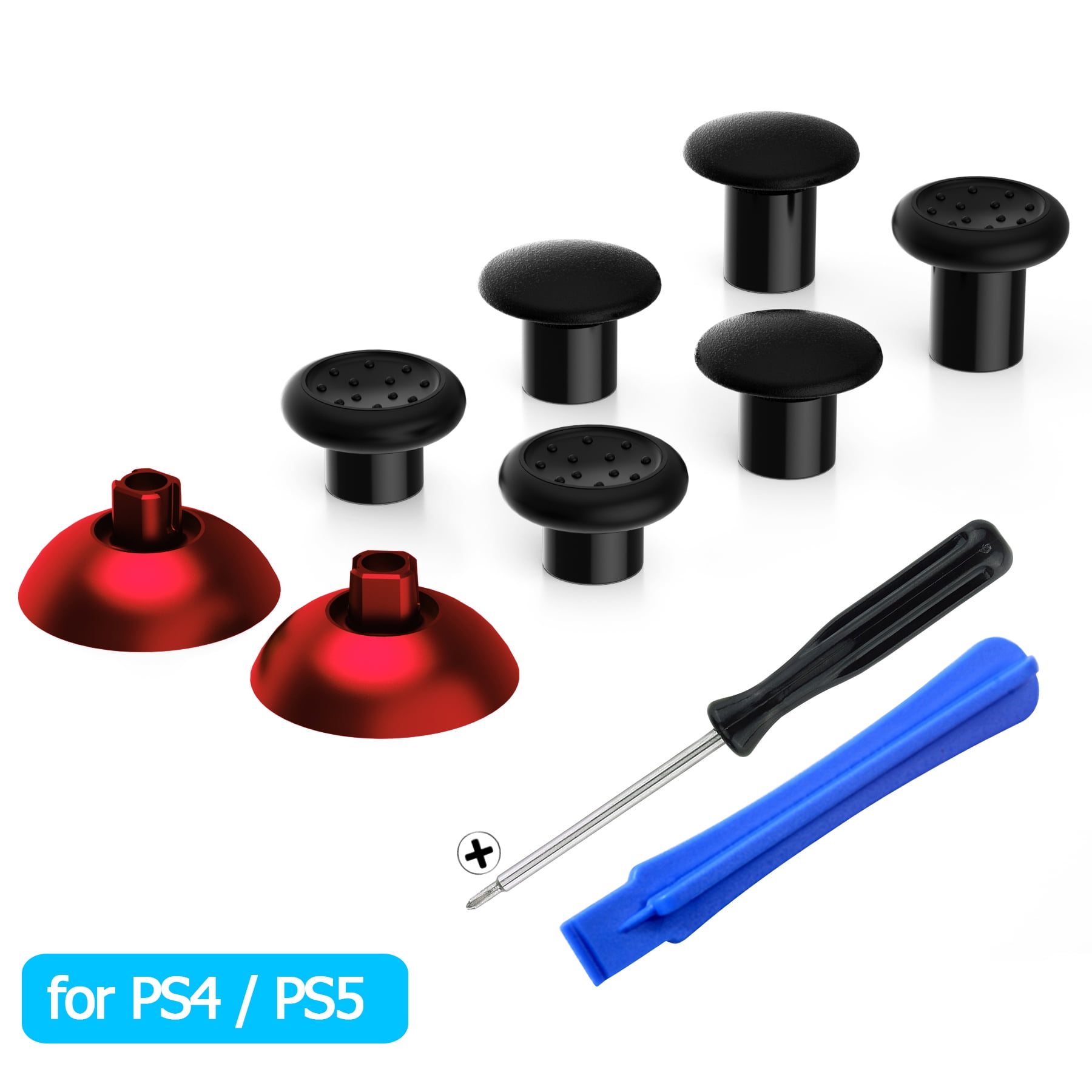 eXtremeRate ThumbsGear Interchangeable Ergonomic Thumbstick for PS5 ...