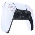 eXtremeRate Two-Tone White & Clear Dpad Action Buttons Replacement D ...