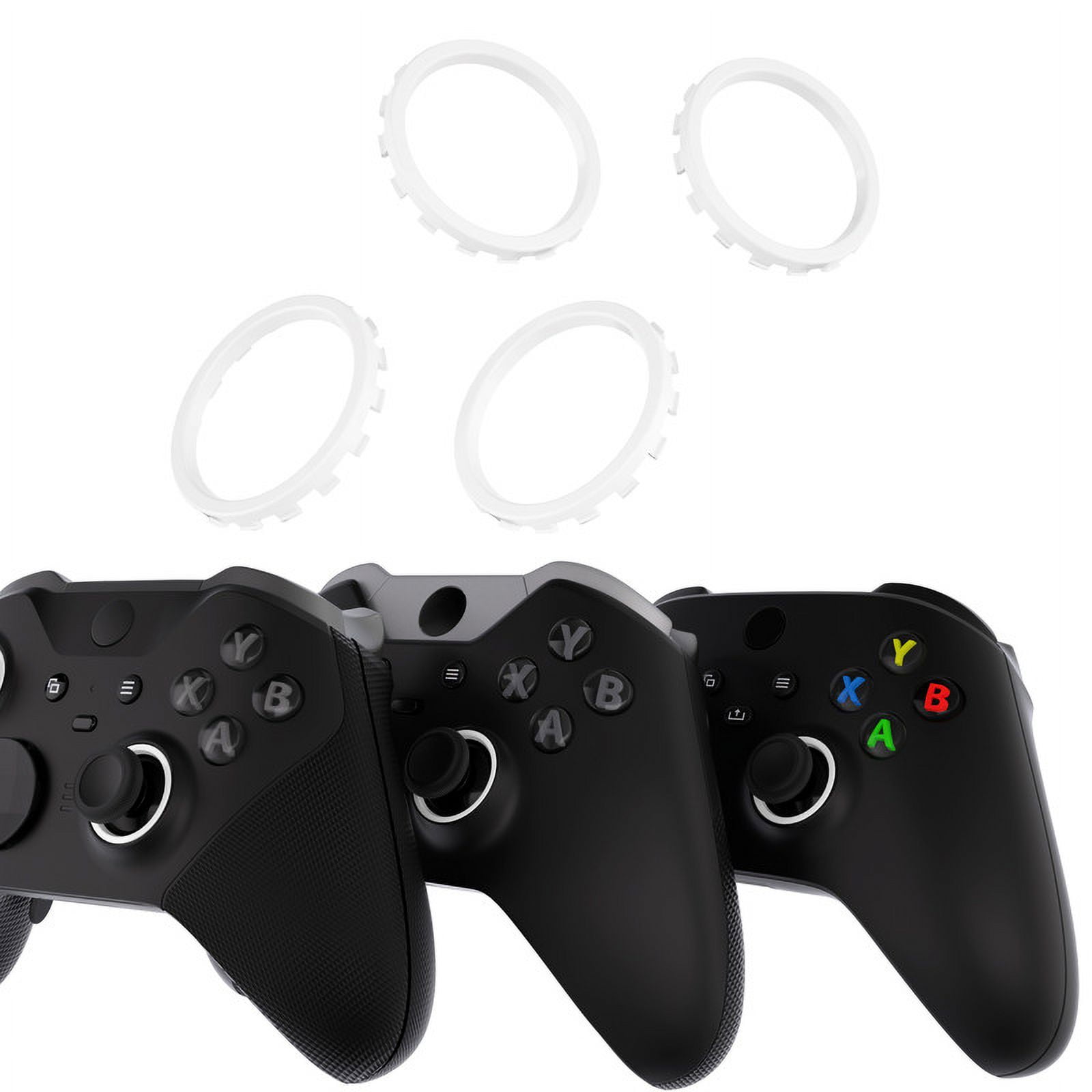 eXtremeRate White Accent Rings ASR Version Shell for Xbox Series X/S ...