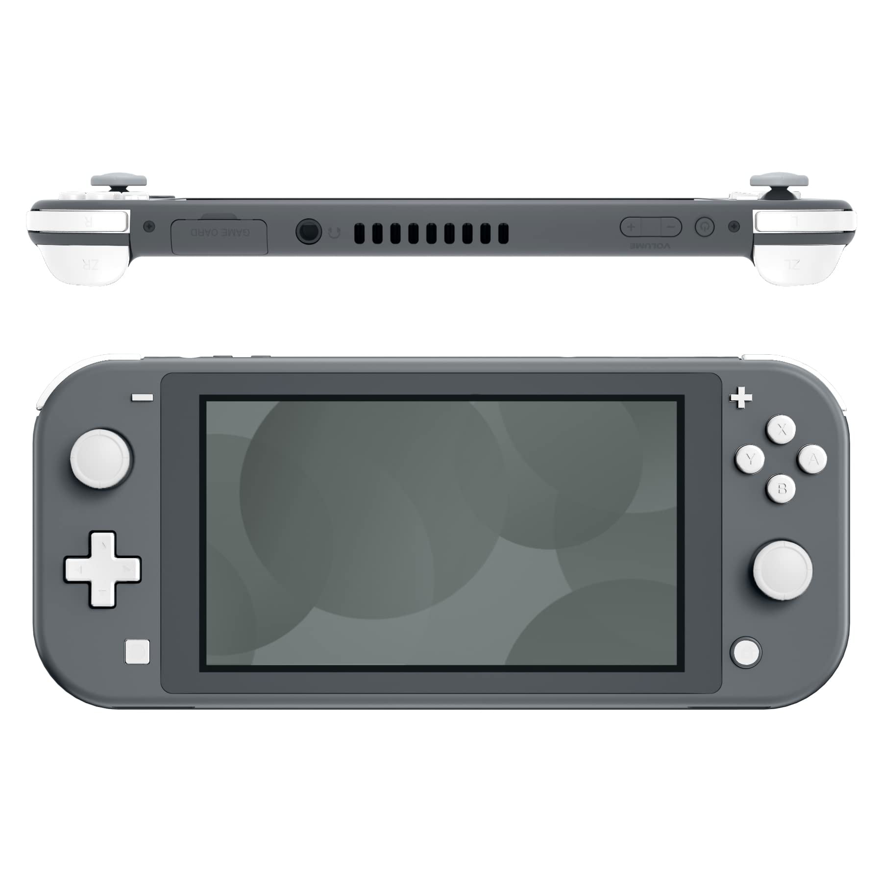 eXtremeRate White Replacement ABXY Home Capture Plus Minus Keys Dpad L ...