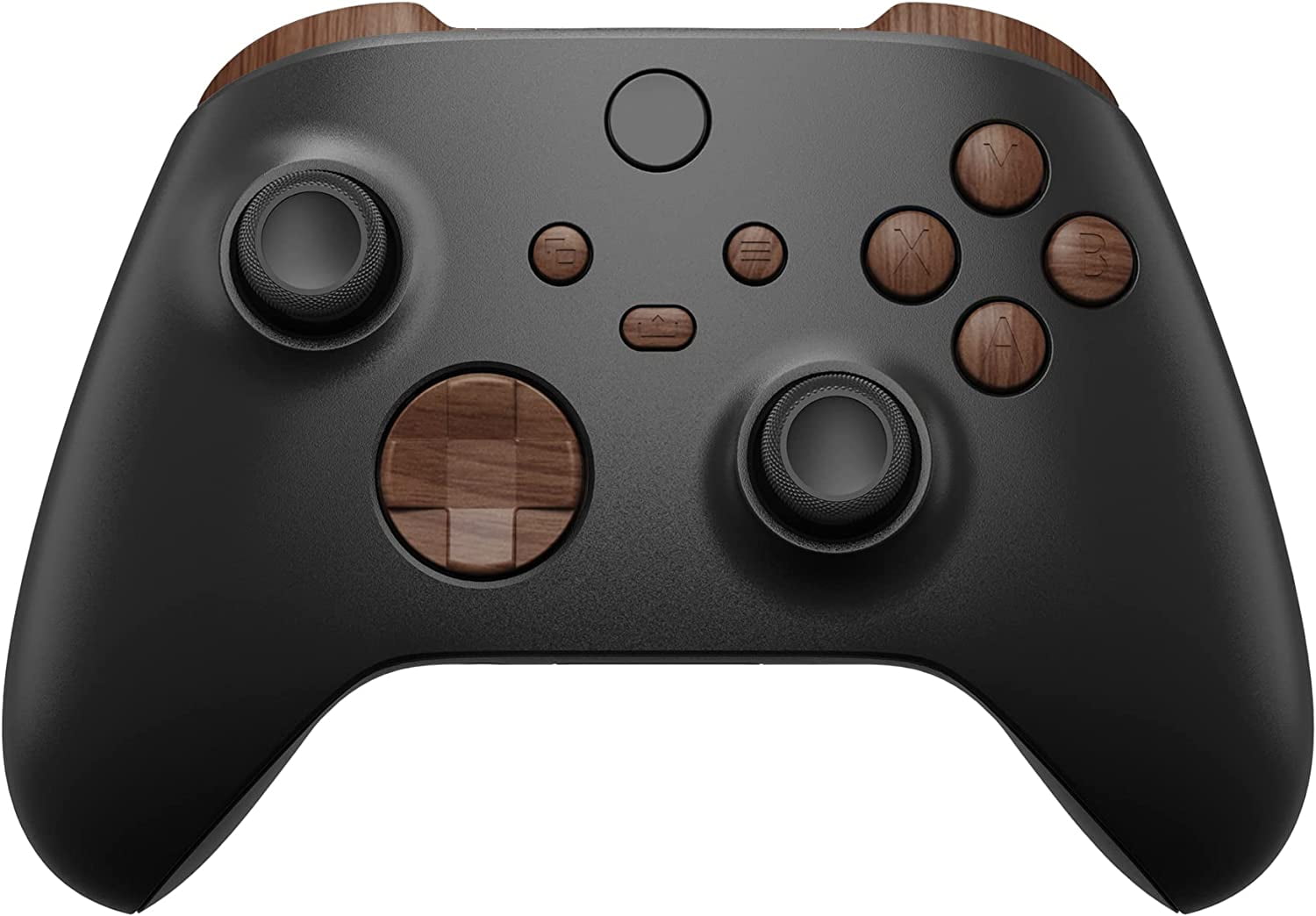 eXtremeRate Wood Grain Patterned Replacement Buttons LB RB LT RT ...
