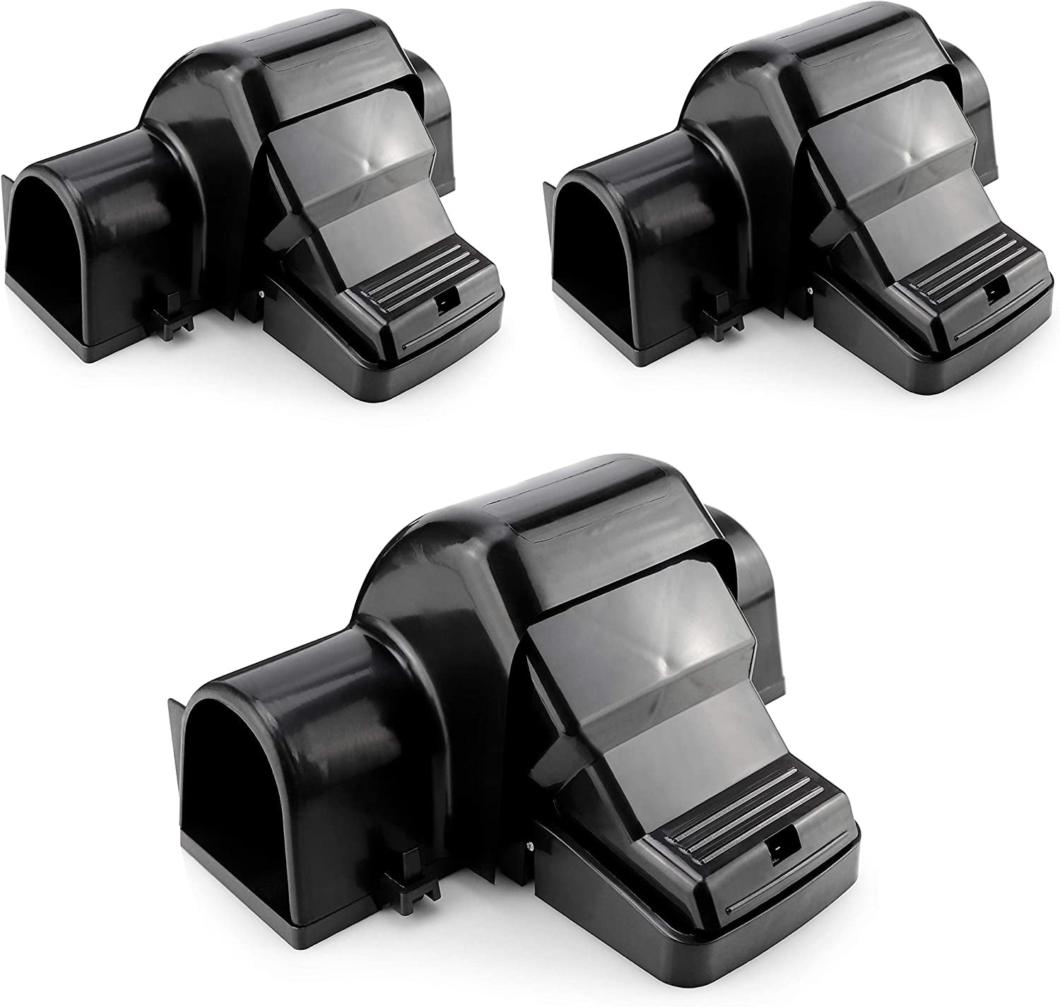 eXuby Pet-Safe & Child-Safe Rat Traps w/Tunnel Design (3-Pack) – Dual ...