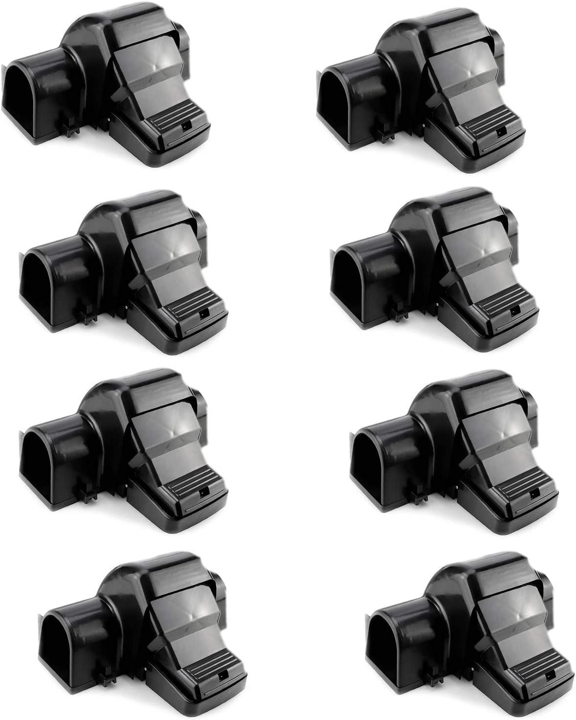 eXuby Pet-Safe & Child-Safe Rat Traps w/Tunnel Design (8-Pack) – Dual ...