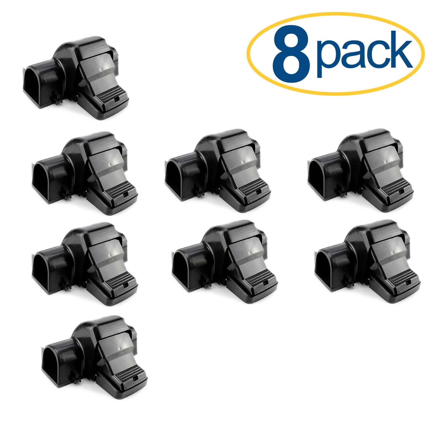 eXuby Pet-Safe Mouse Trap w/ Tunnel Design (8 Pack) – Dual Entry for ...