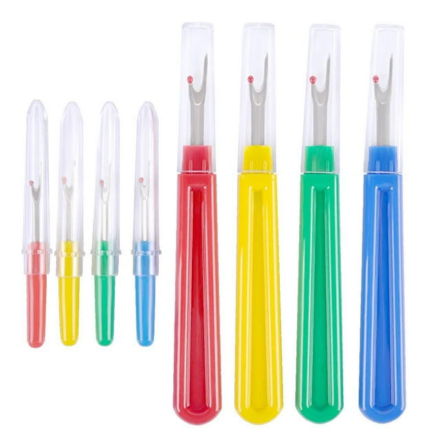 eZAKKA Seam Ripper in Sewing Plastic Handle Thread Stitch Tools,4 Big ...