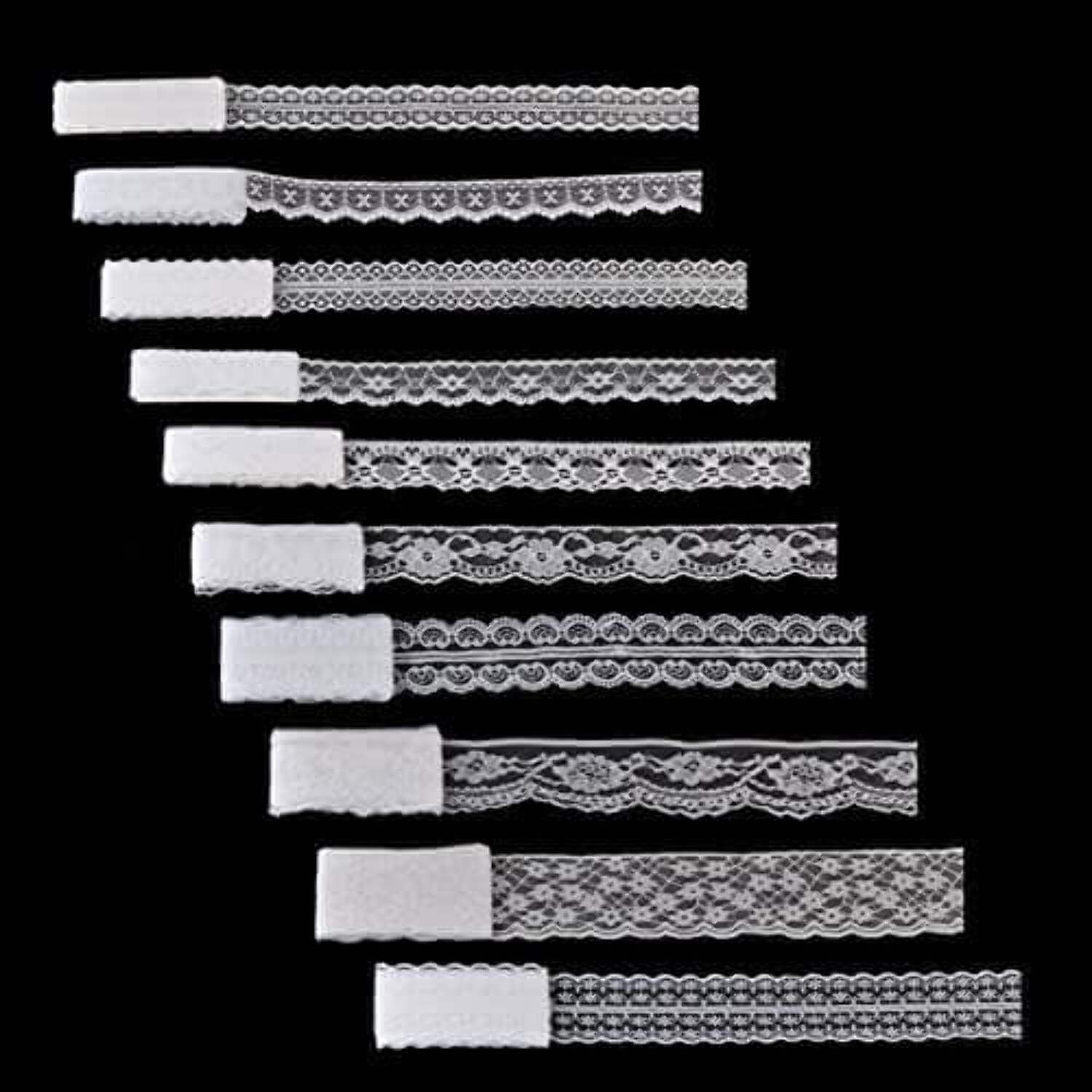 eZthings® Designer Decorating Embroidered Lace and Trims for Sewing and ...