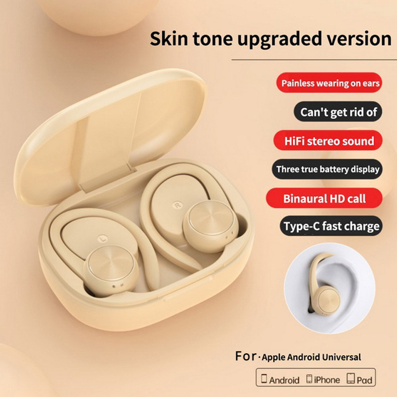 In ear Wireless earphones, true wireless sports earphones, ultra long ...