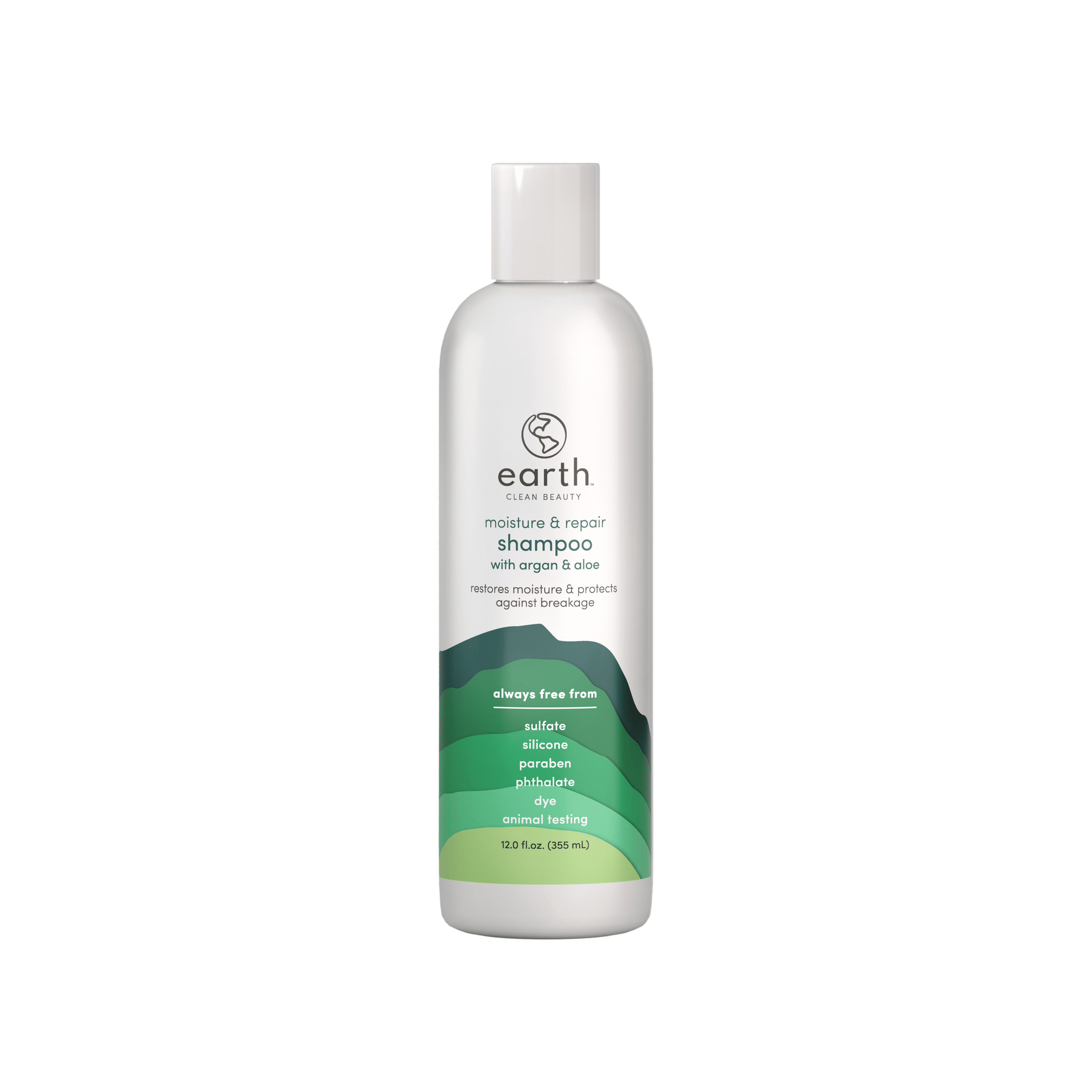 earth Clean Beauty Moisture and Repair Shampoo with Argan Oil & Aloe ...