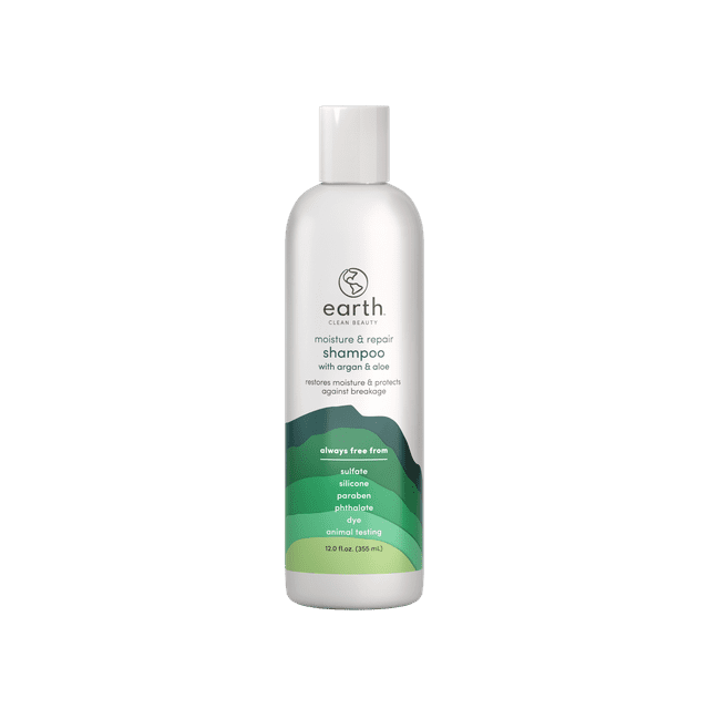 earth Clean Beauty Moisture & Repair Shampoo with Argan Oil & Aloe ...