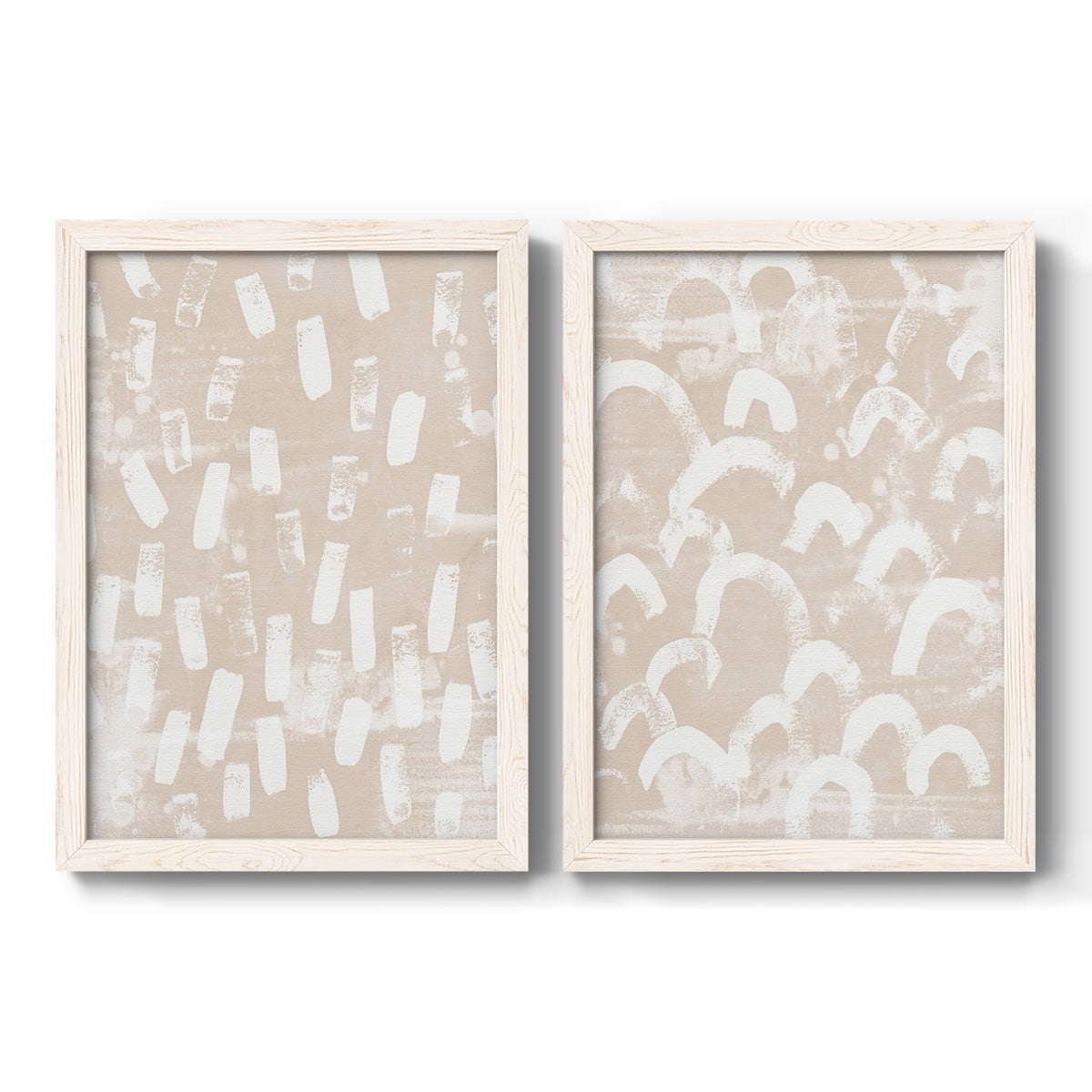 Earth Etching I - Premium Framed Canvas 2 Piece Set - Ready to Hang ...