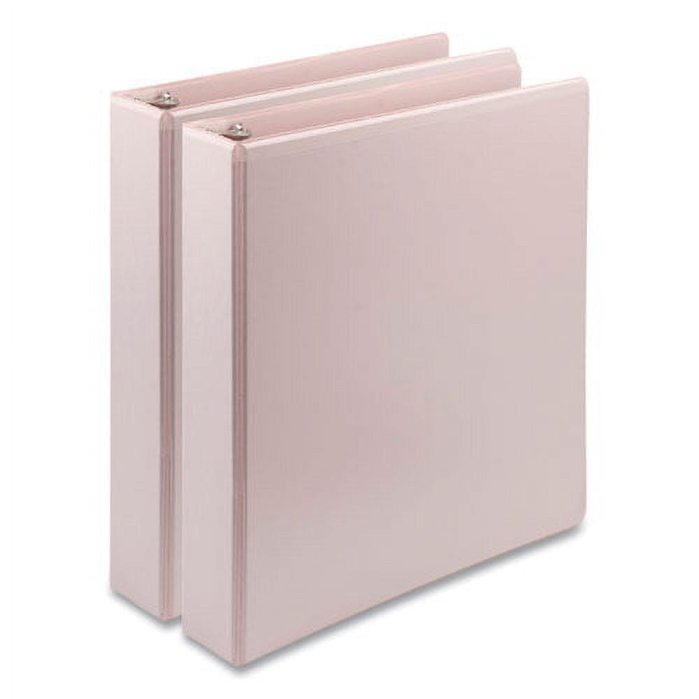 earth's choice plant-based boho d-ring view binders, 1.5" capacity, 11 ...