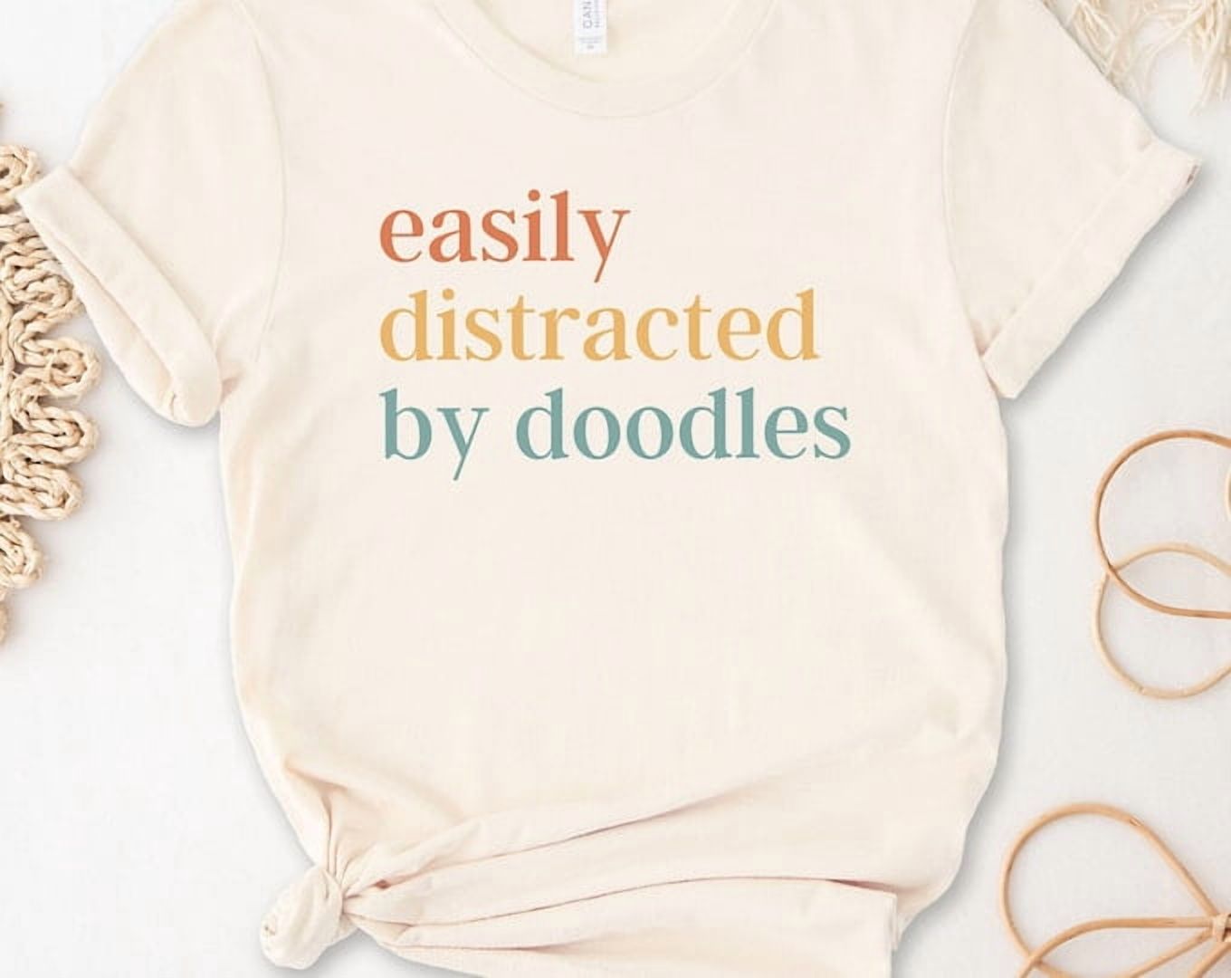 easily distracted by doodles shirt, doodle shirt, golden doodle shirt ...