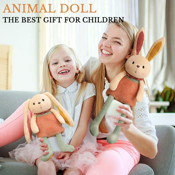 easter Bunny Teddy Bear Plush Doll With Extendable Ears And Arms ...