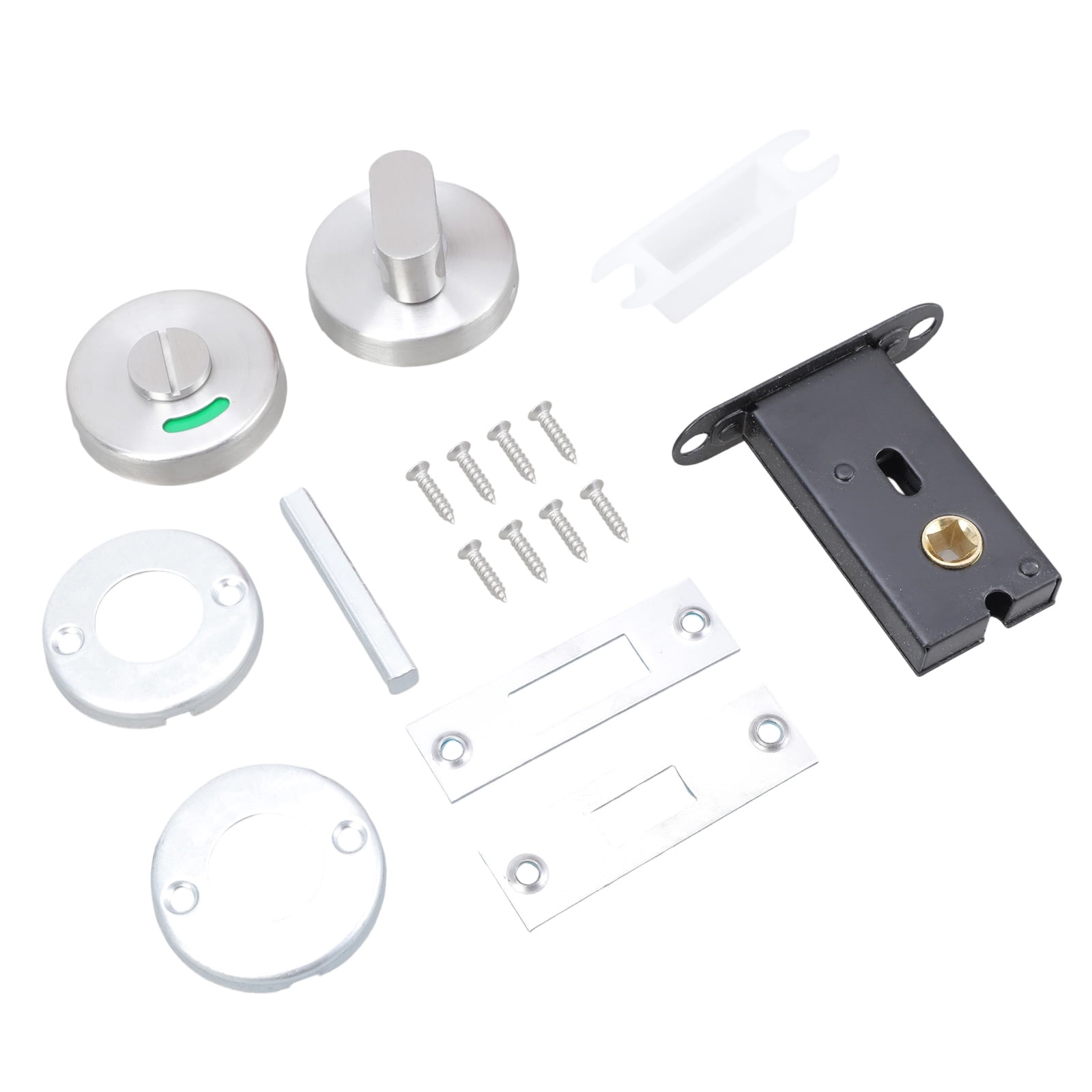 Keyless Deadbolts Bathroom Stall Door Lock with Vacant Occupied ...
