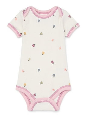 easy-peasy Baby Short Sleeve Henley Stripe Bodysuit, Sizes 0-24 Months - Walmart.com
