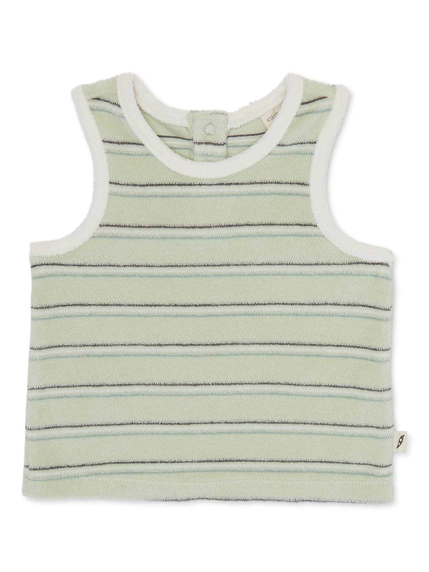 easy-peasy Baby Stripe Terry Cloth Tank Top, Sizes 0-24M - Walmart.com