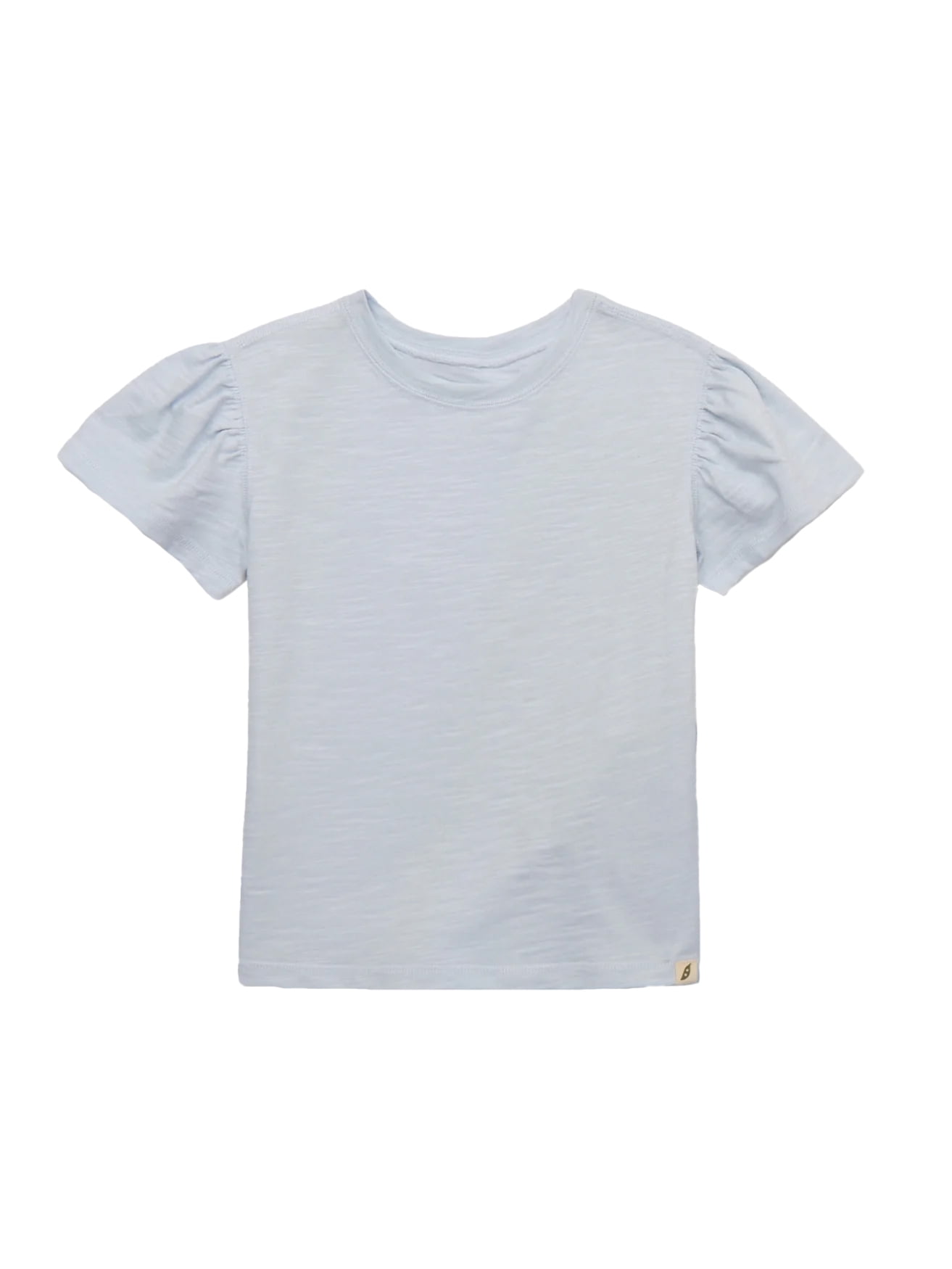 easy-peasy Toddler Girl Essential Soft Seam Short Ruffle Sleeve Tee ...