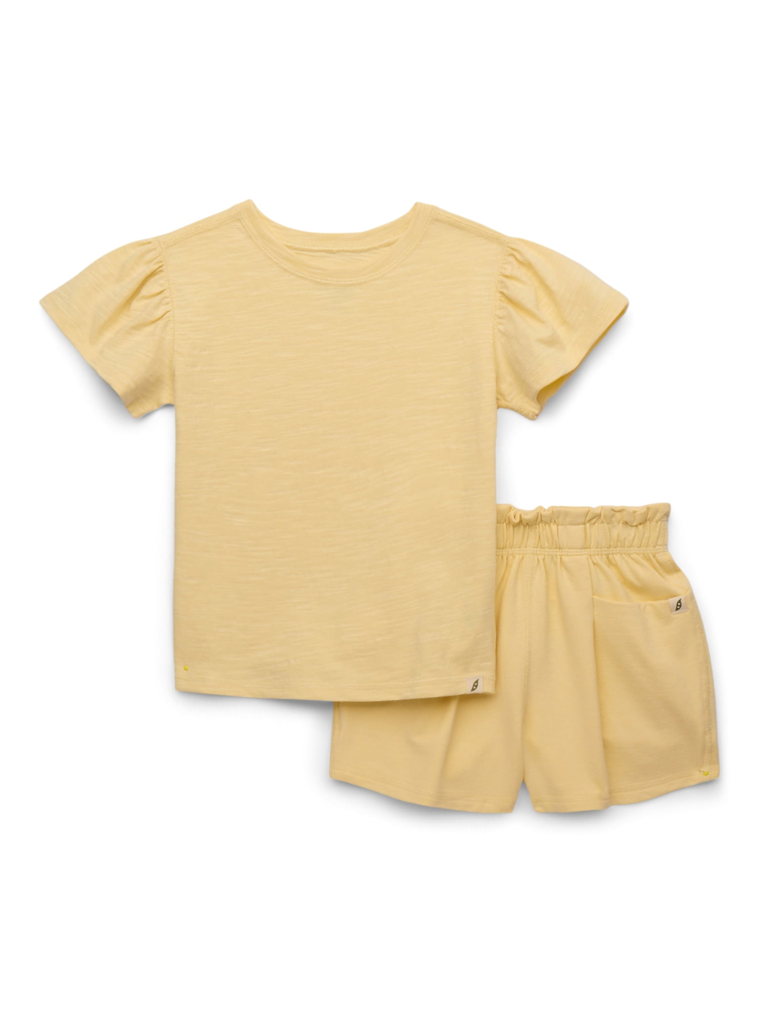 easy-peasy Toddler Girls Organic Cotton Essential Soft Seam Tee ...