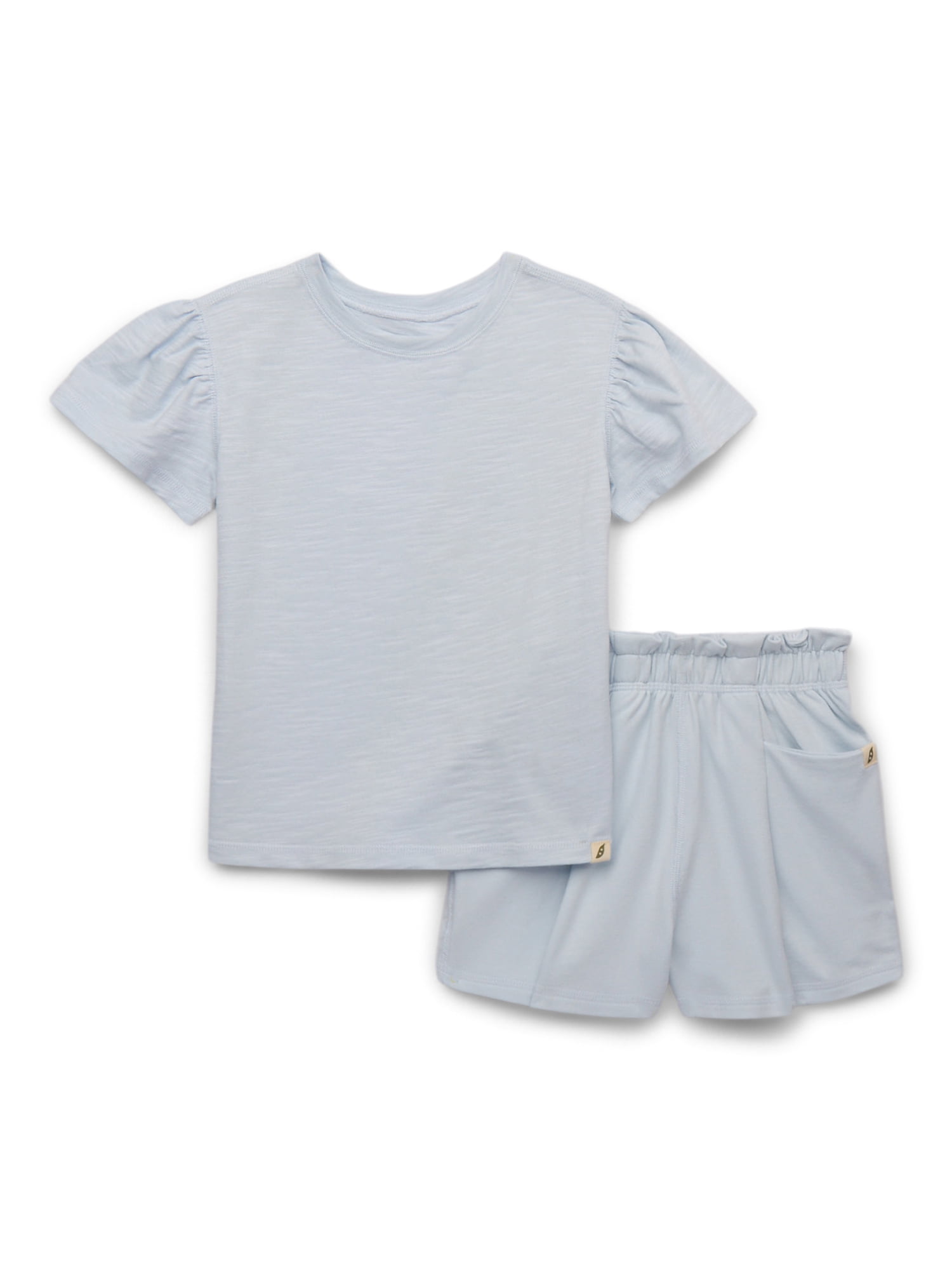 easy-peasy Toddler Girls Organic Cotton Essential Soft Seam Tee ...