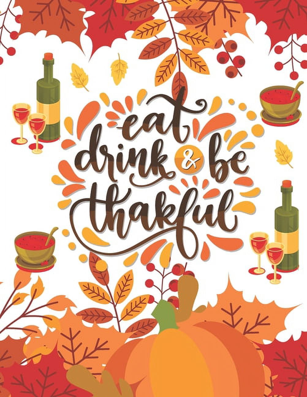 eat drink & be thankful: Thanksgiving Day Collection of 50 Coloring ...