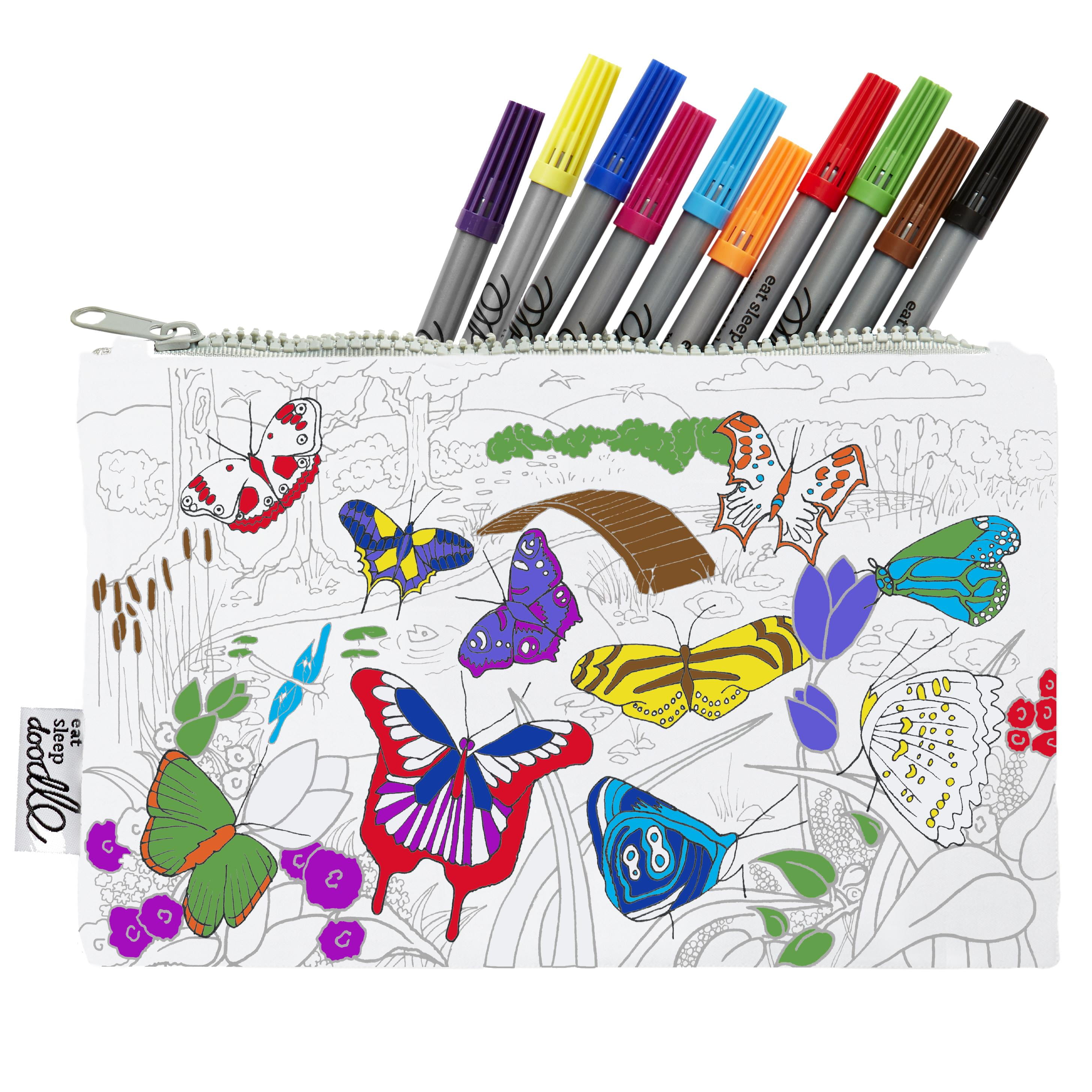 Customer reviews for eatsleepdoodle Color Your Own Butterfly Pencil ...