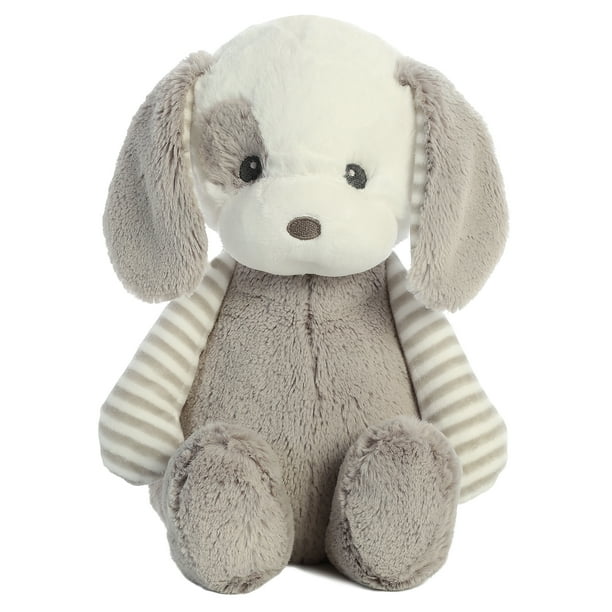ebba - Large Gray Lil' Stripeez - 13" Grayson - Playful Baby Stuffed ...
