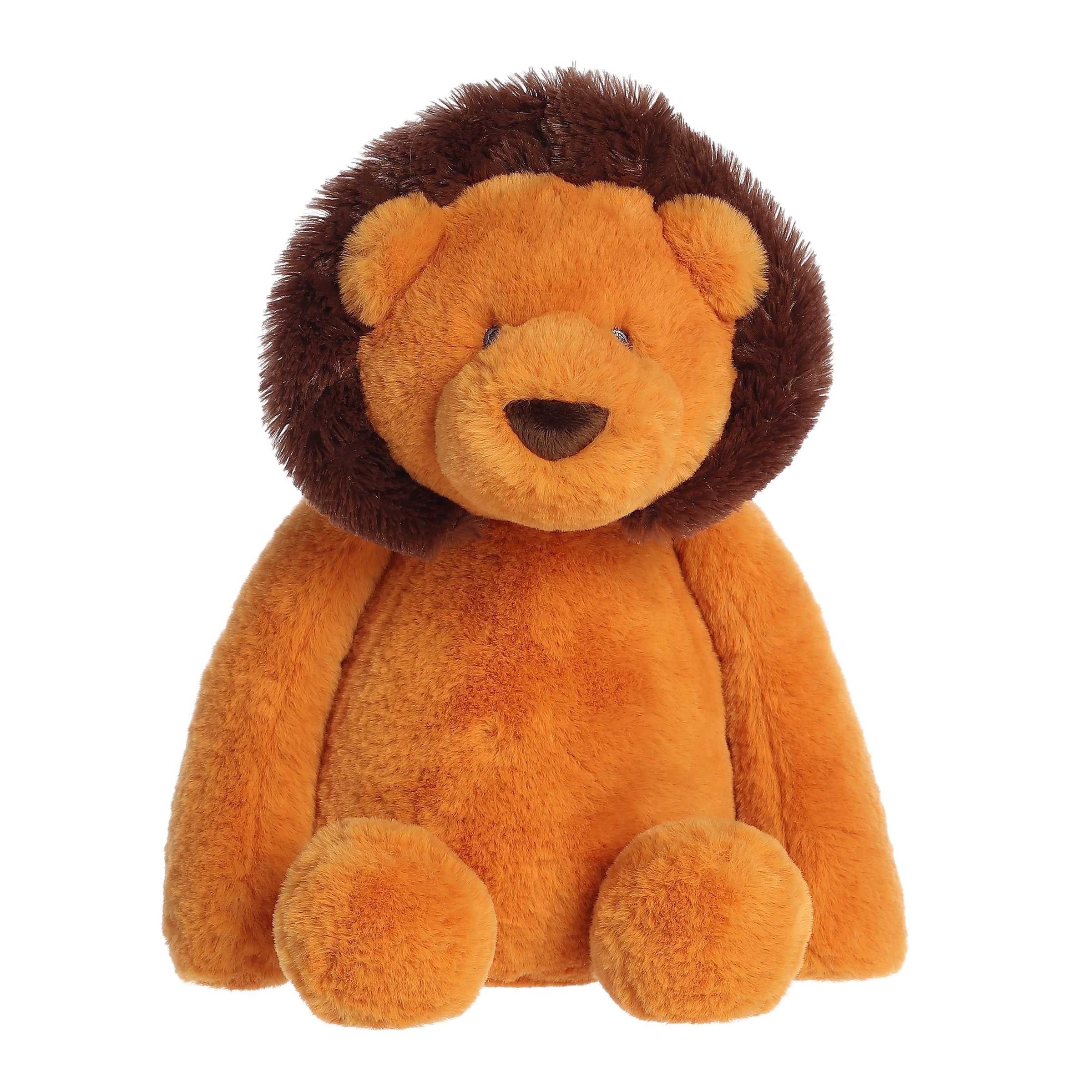 ebba - Large Orange Hugeez - 15" Lion - Adorable Baby Stuffed Animal ...