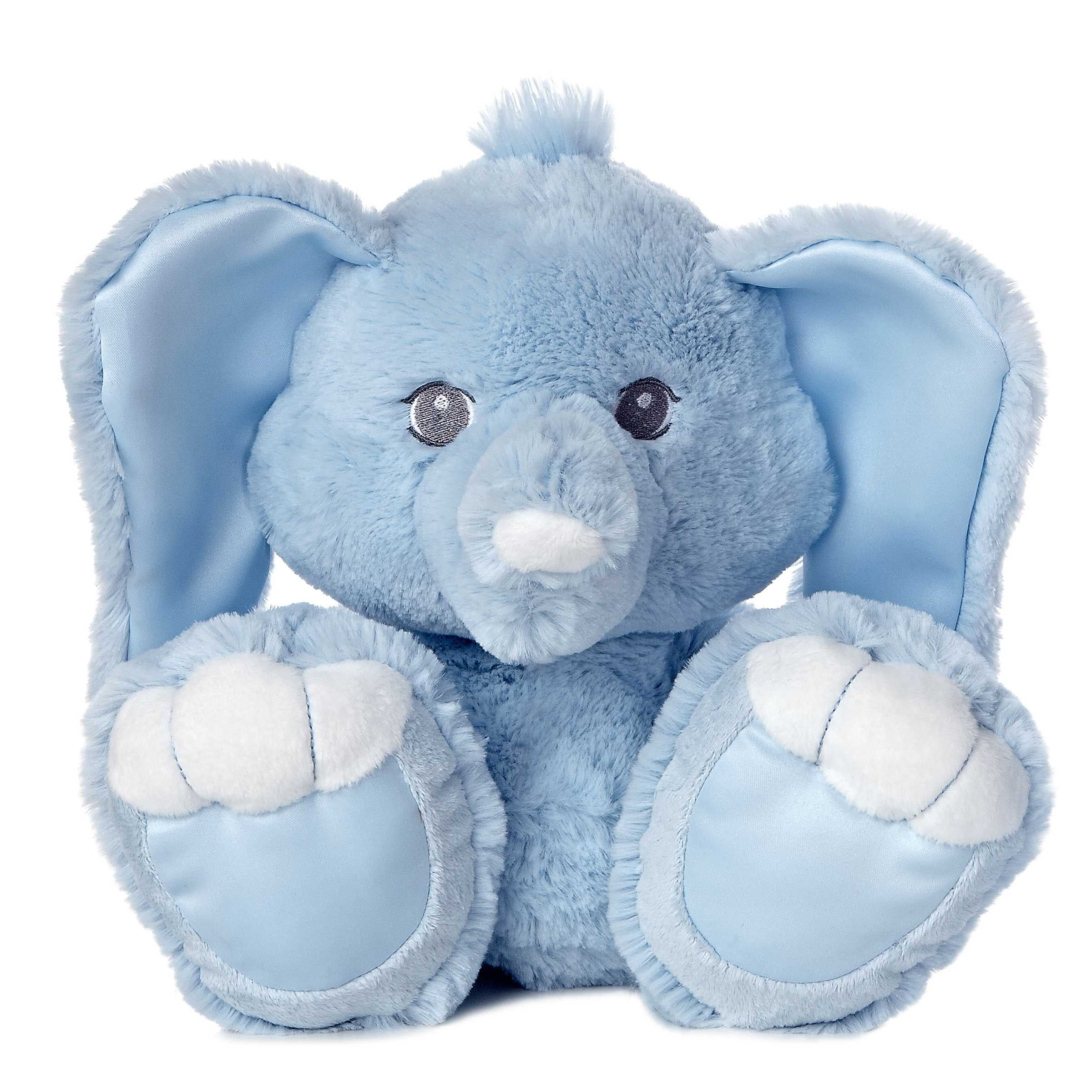 ebba - Medium Blue Baby Taddles - 10" Elephant Blue - Playful Baby Stuffed Animal - Walmart.com