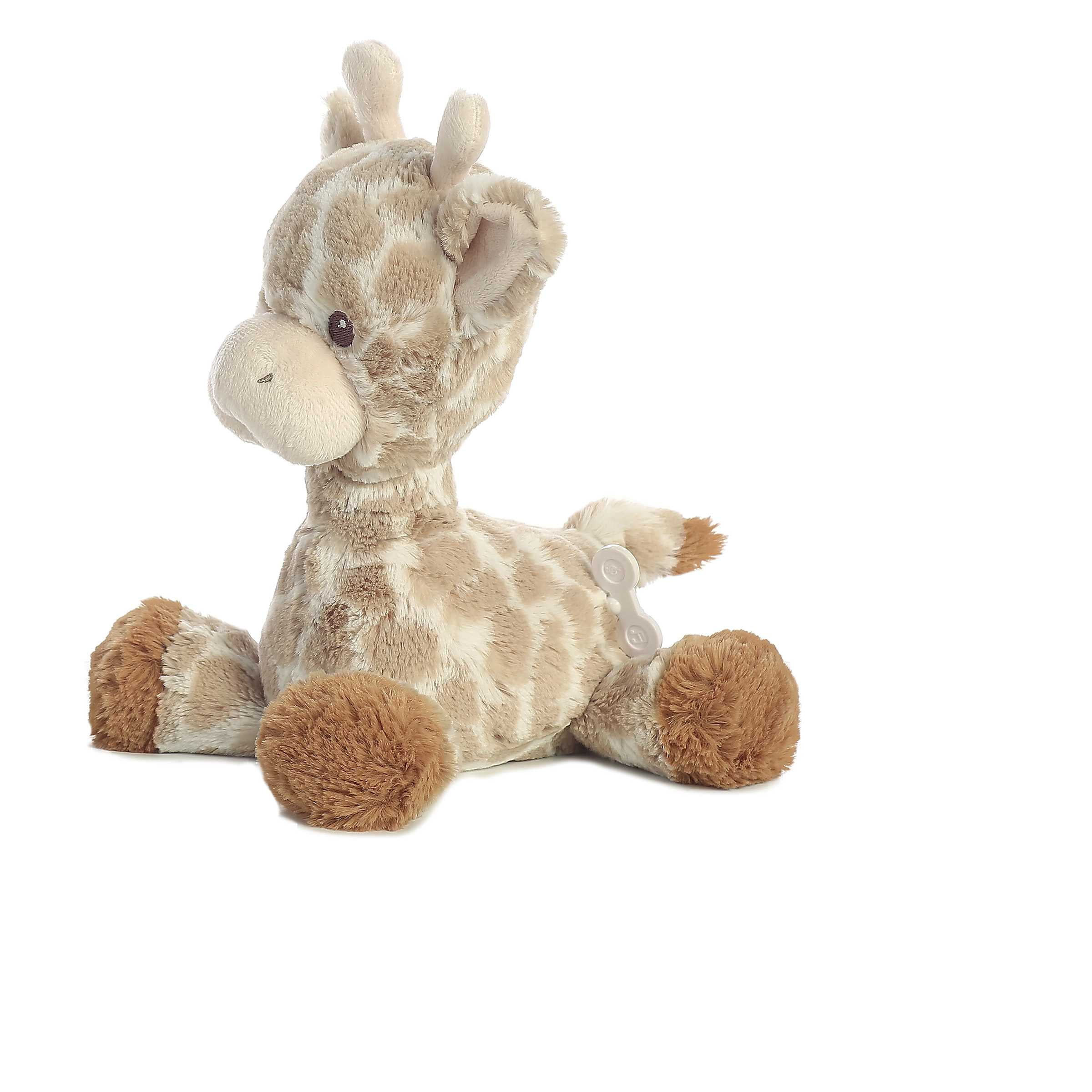 ebba - Medium Brown Loppy Giraffe - Musicals! - 11.5" Loppy - Snuggly Baby Stuffed Animal ...