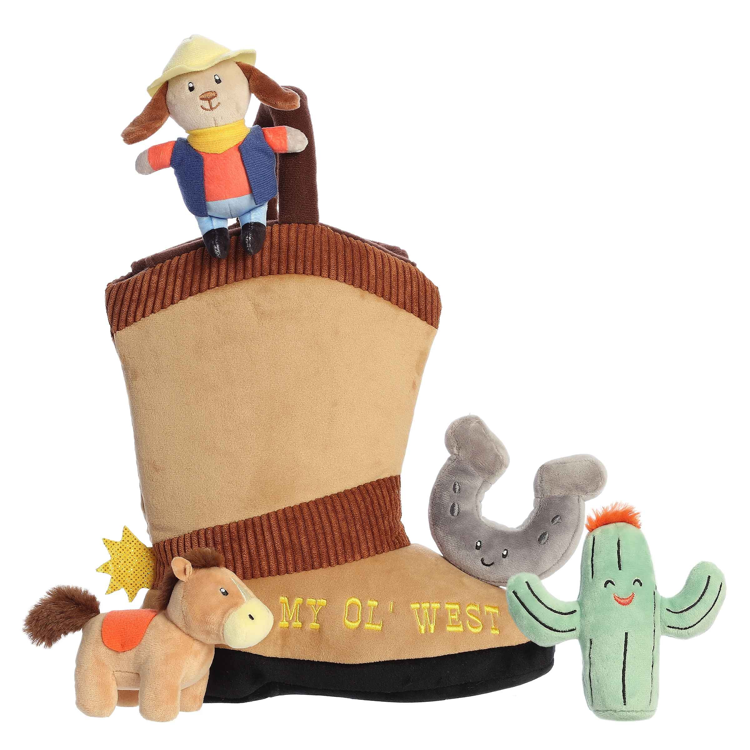 ebba - Medium Multicolor Baby Talk - 9.5" My Old West - Engaging Baby Playset - Walmart.com