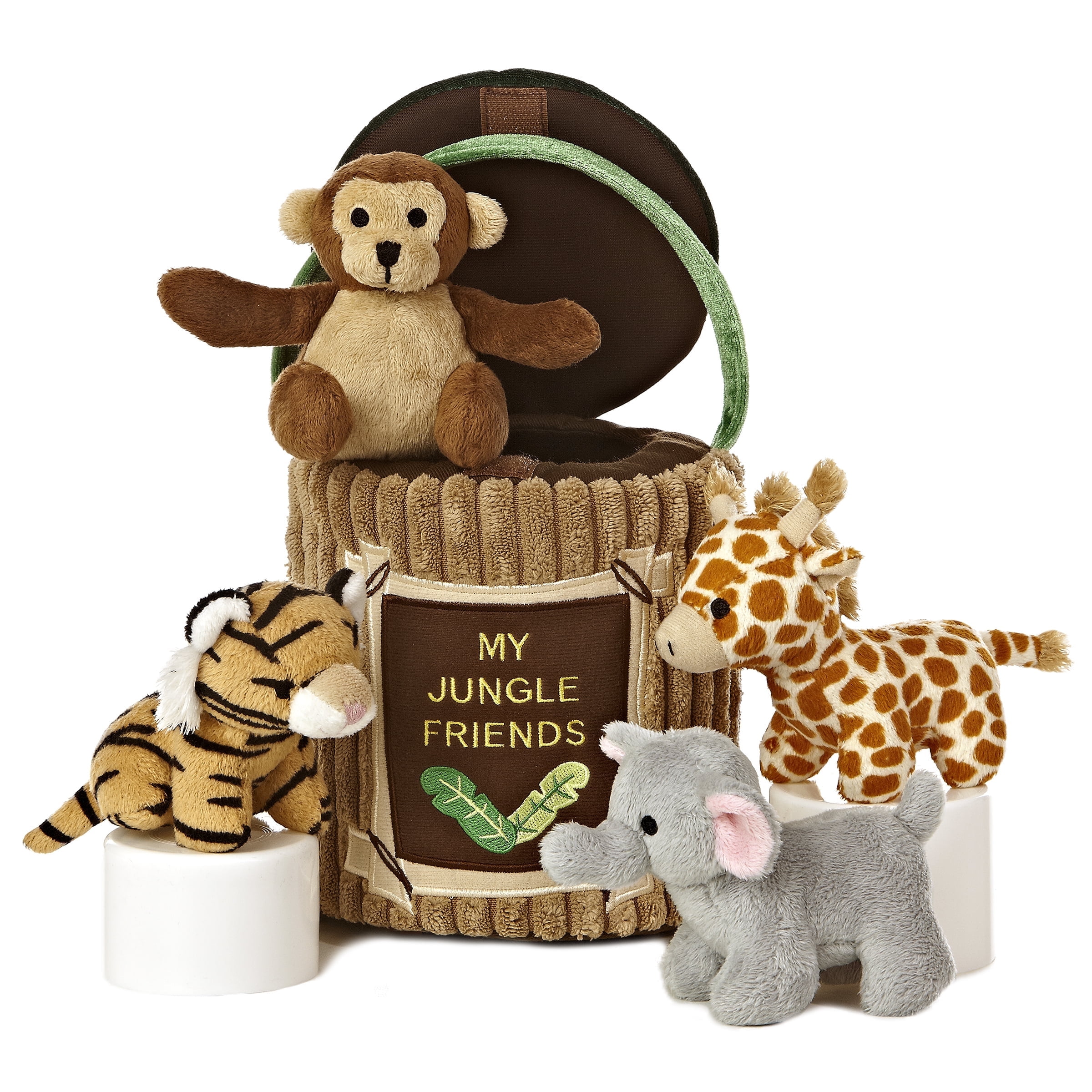 Aurora ebba Baby Talk Jungle Friends: Monkey, Elephant, Interactive ...