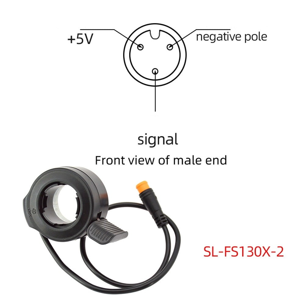 ebike Thumb Finger Trigger Throttle Fits For Electric Bike Ebike Scooter 130x - Walmart.com
