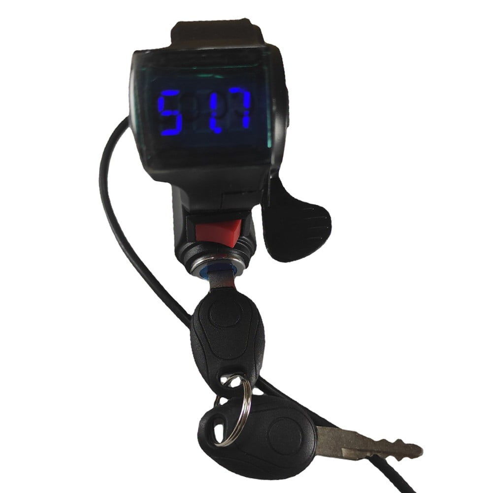 ebike scooter Power Switch Lock Display Thumb Throttle With Key 12-84V ...