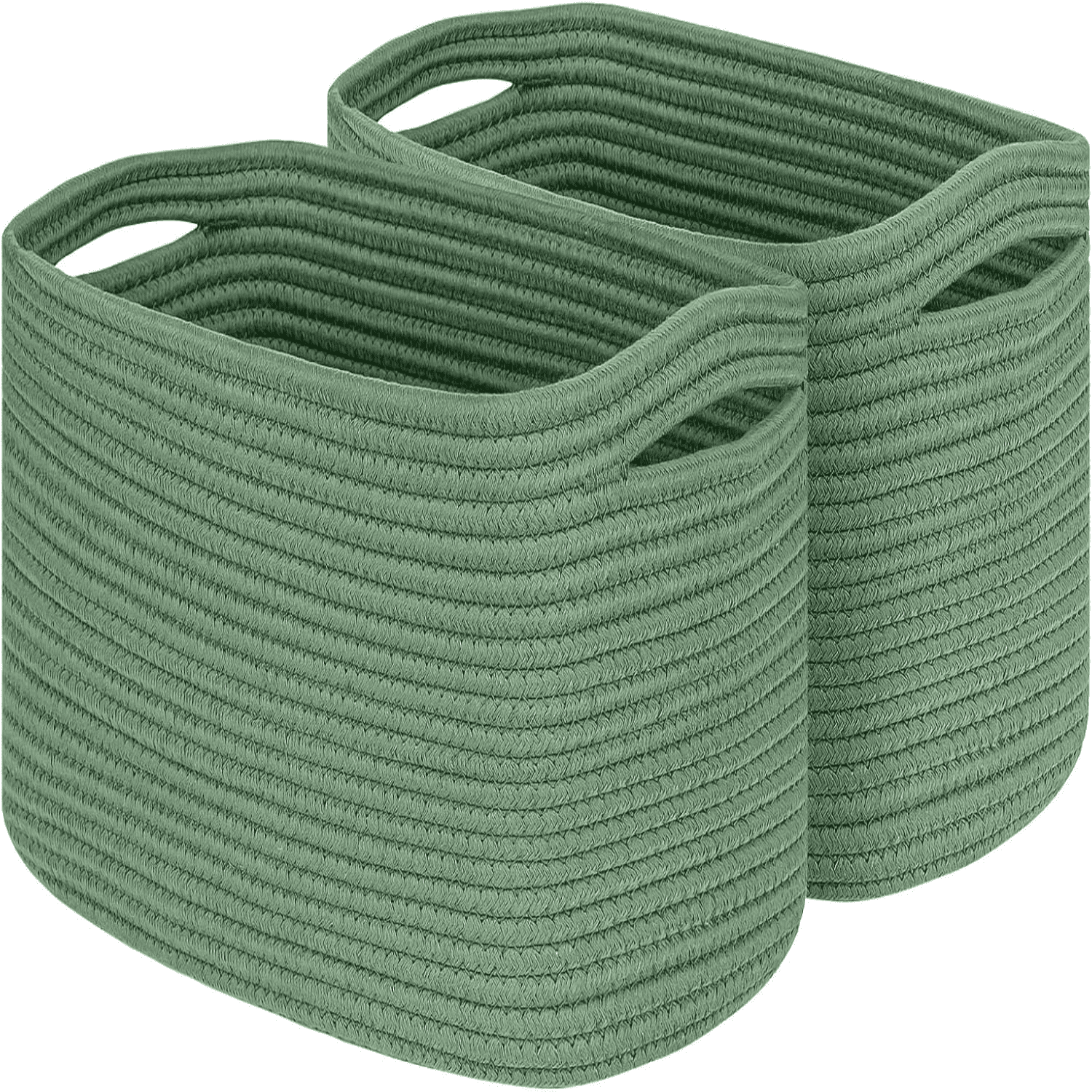ebyiybnio Rectangle Baby Nursery Gift Basket ，Decorative Woven Rope ...