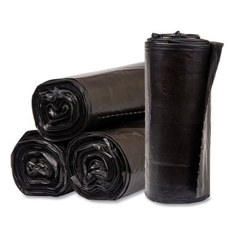 eco strong plus can liners, 60 gal, 1.35 mil, 38 x 58, black, 100 ...