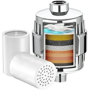 Everglow Shower Head Filter Hard Water High Output Replaceable ...