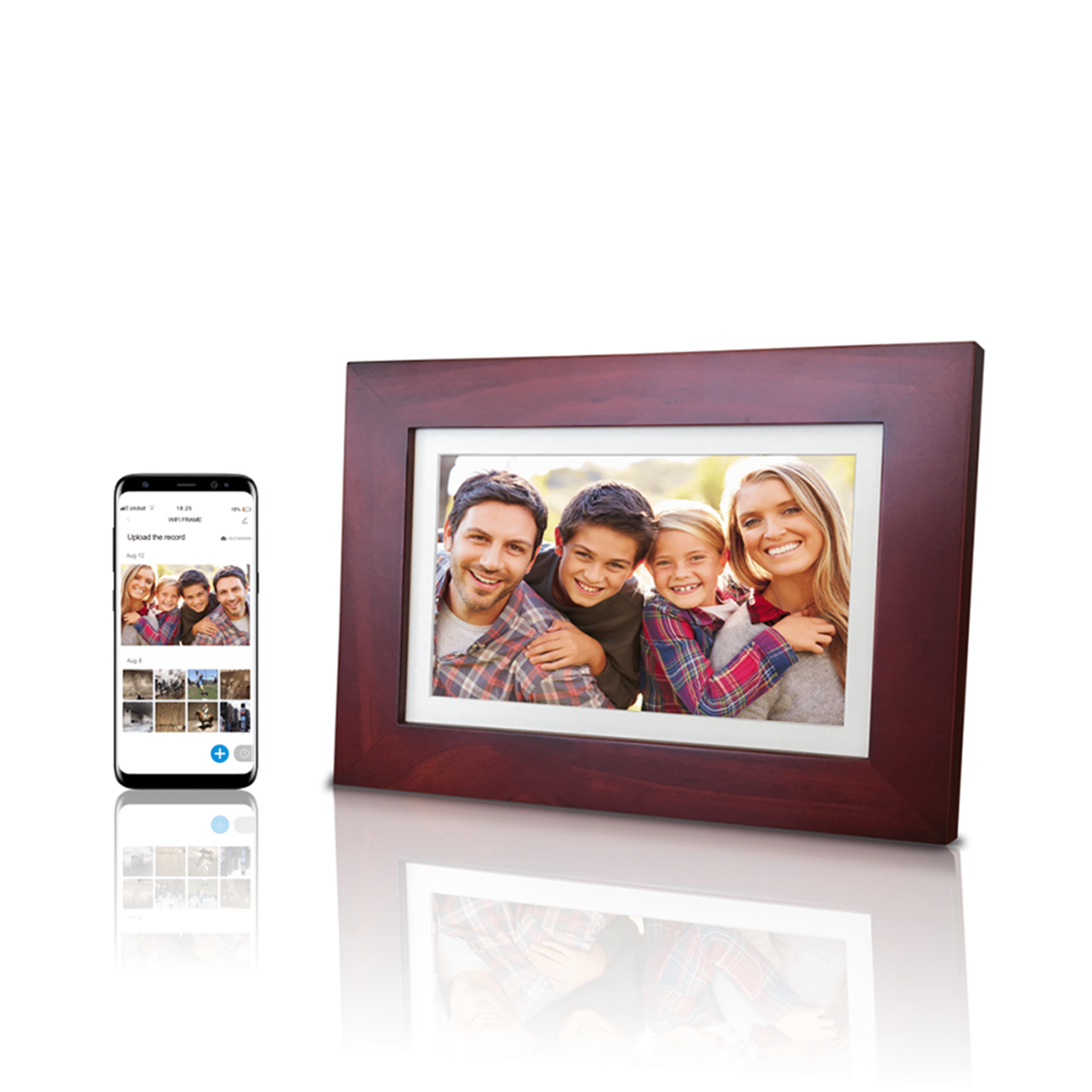 eco4life Electronic Intelligent Photo Frame - Walmart.com
