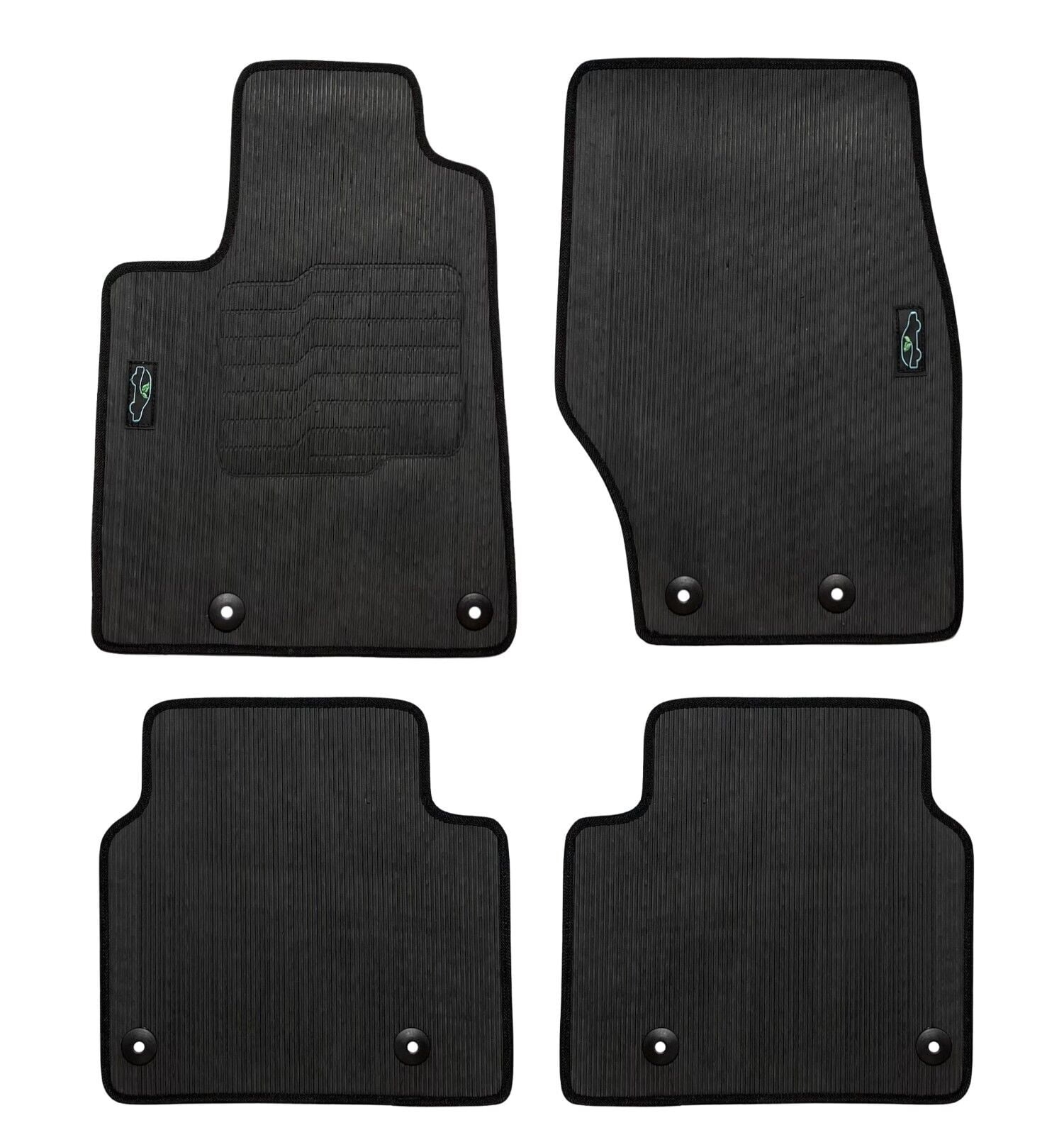 ecoMats All Weather Floor Mats for 2021 to 2026 Grand Cherokee L (6 or ...