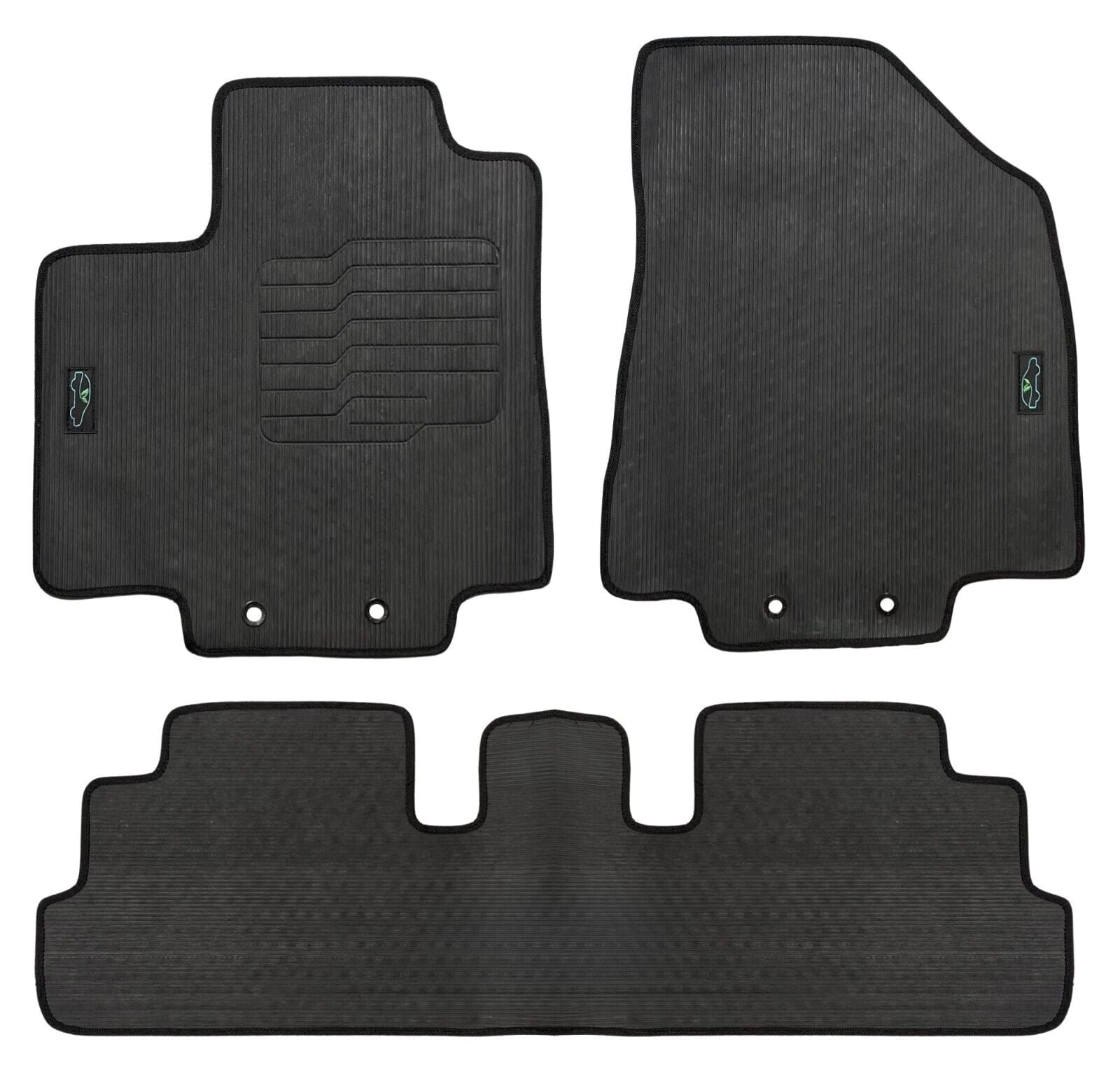 ecoMats All Weather Floor Mats for 2022 to 2026 Nissan Pathfinder ...