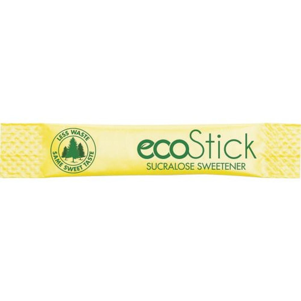 ecoStick Zero Calorie Sweetener Sucralose Yellow Packets, 0.5 Gram ...