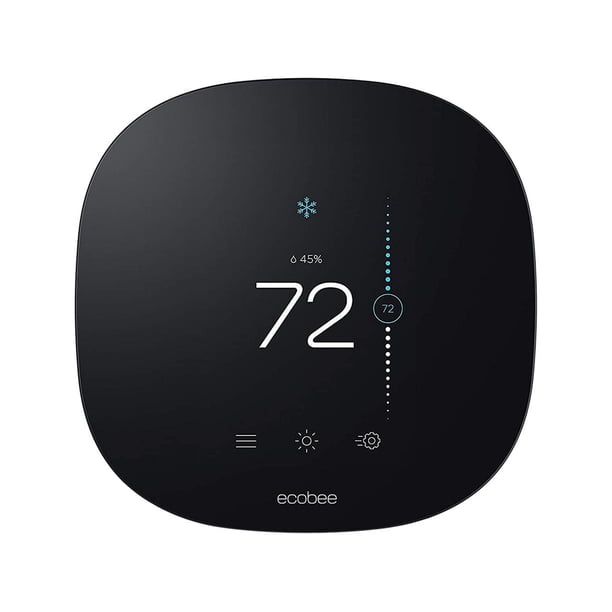 ecobee Lite SmartThermostat, Black, EB-STATE3LT-02 3 lite - 7 Day ...