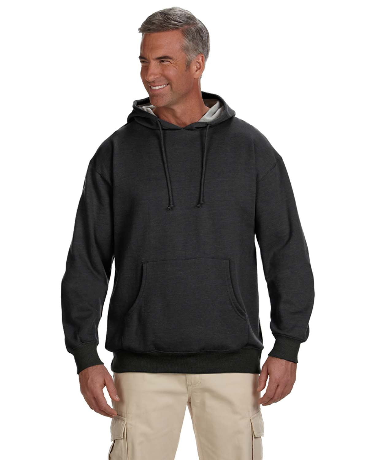 econscious EC5570 Unisex Heathered Fleece Pullover Hooded Sweatshirt ...