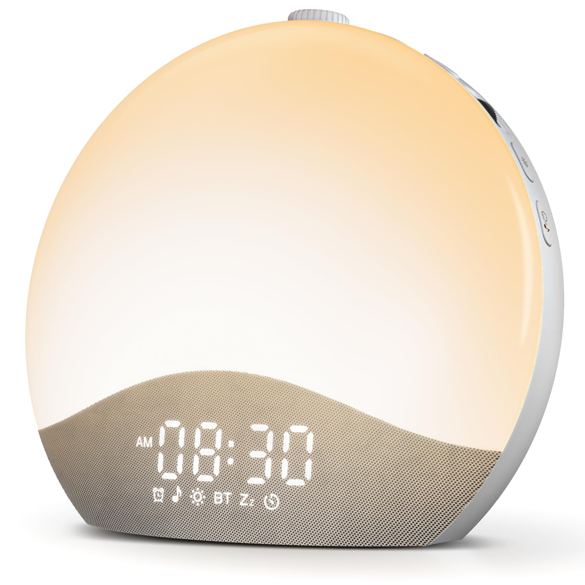 ecozy Sunrise Alarm Clock, White Noise Sound Machine, Upgraded Backlit ...