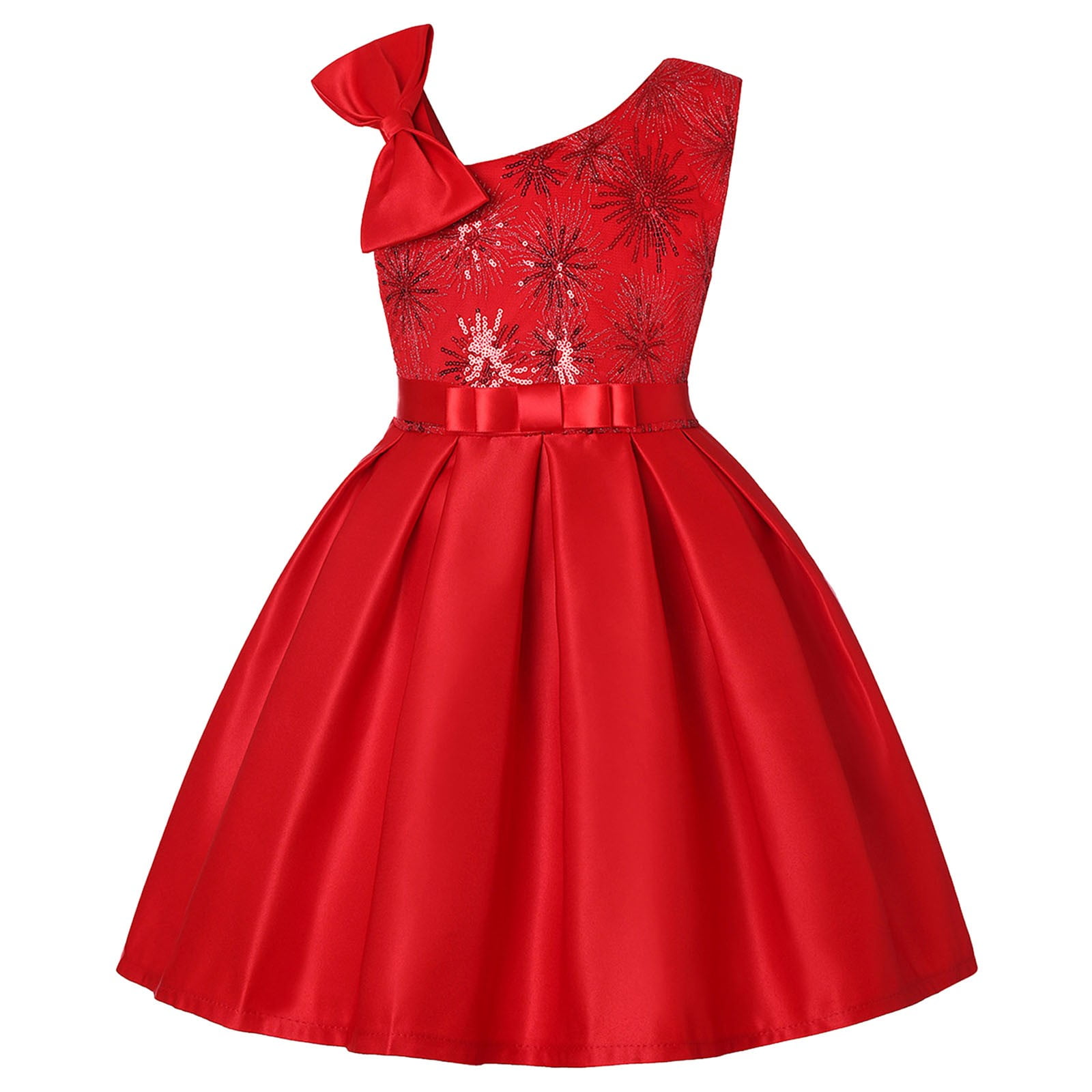 eczipvz Baby Girl Easter Dress Ruffle Lace Backless Bowknot Flower ...