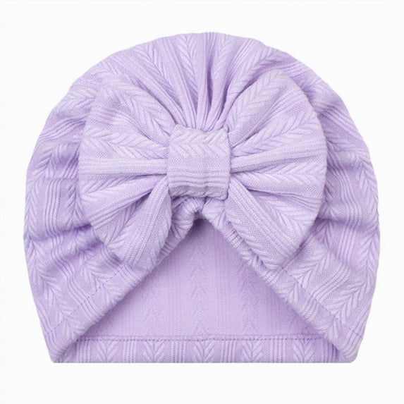 eczipvz Baby Girls Hair Bow Turban Hat, Top Bowknot Head Wrap Beanie ...