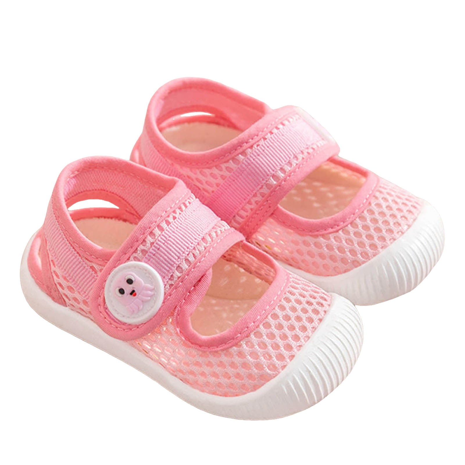 eczipvz Baby Shoes Summer Toddler Girls Boys Shoes Sandals Flat Bottom Non Slio Half Open Toe ...