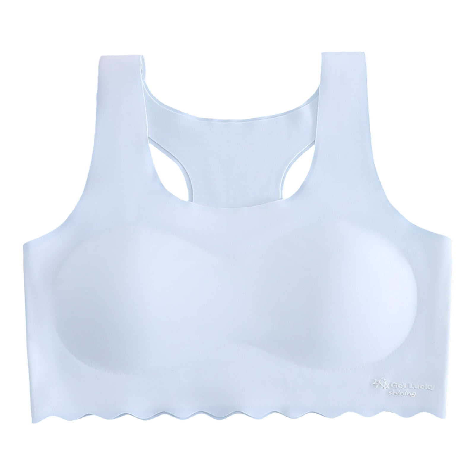 eczipvz Bra for Teens 12-14 Cotton Bralette Seamless Crop Bras White,12 ...