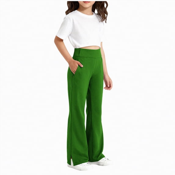 eczipvz Girl Panties Size 8 Girls Leggings Kids Flare Leggings ...