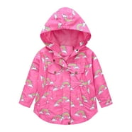 Disney Lilo and Stitch Girls Windbreaker Jacket Kids Rain Jacket for Big Kids Girls Rain Jacket ...