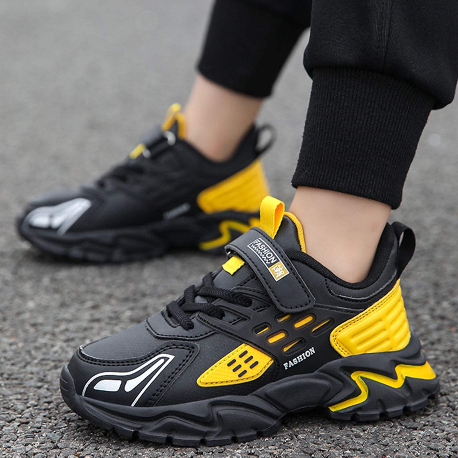 eczipvz Kids Athletic Shoes Tennis Shoes Toddler Slip On Shoes Girls ...